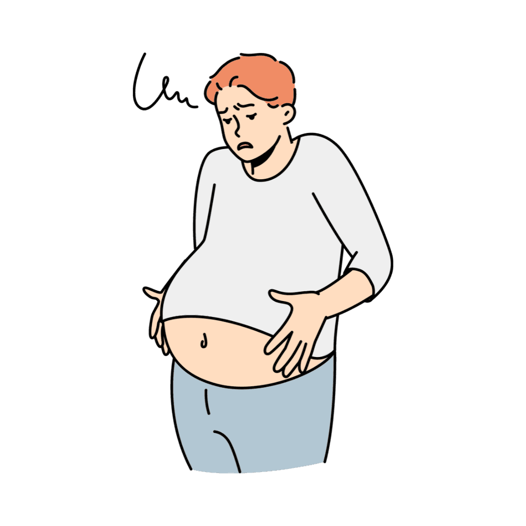 Distensión abdominal (flatulencia) y el uso de aceites esenciales eoASSIST